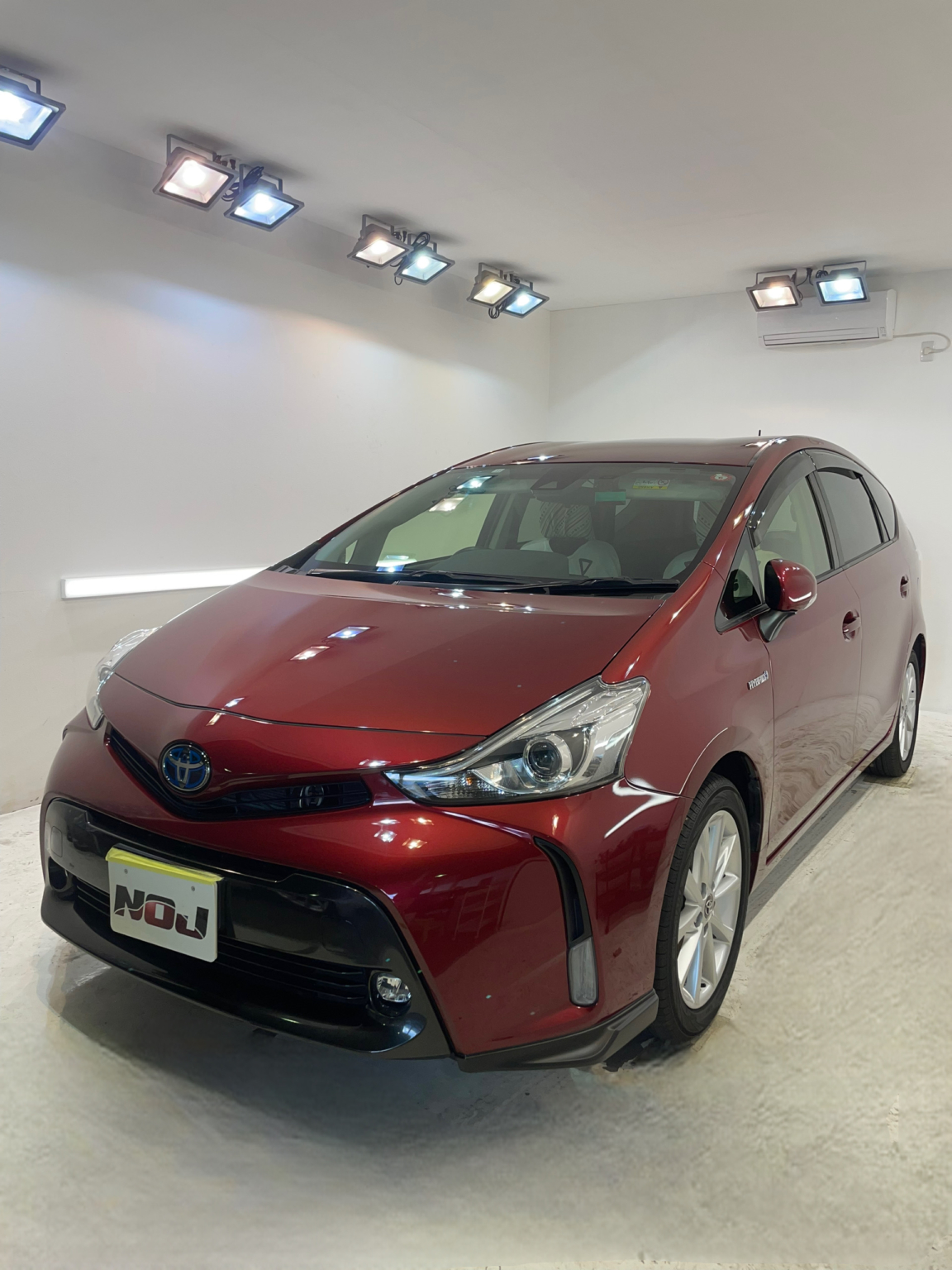 トヨタ プリウスα NOJ ROYAL Coatingを施工させていただきました！ – ガラスコーティング専門店NOJ東淀川店のブログ