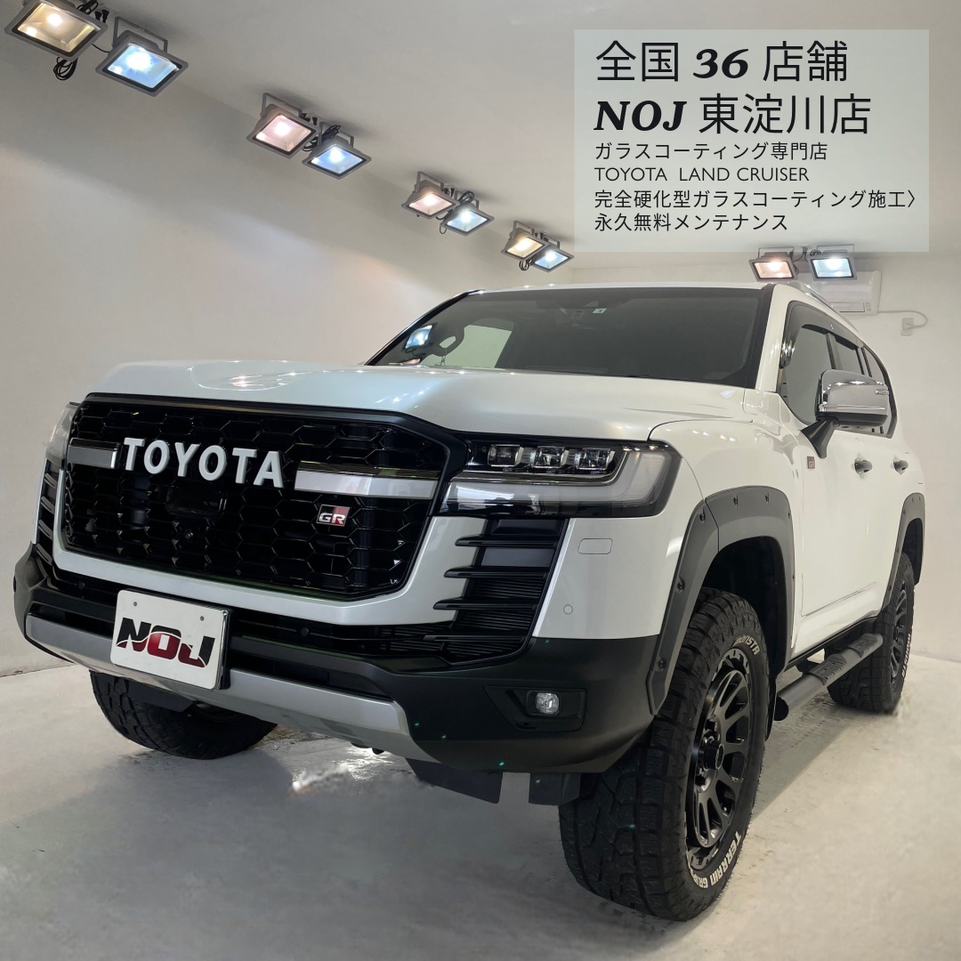 TOYOTA LAND CRUISER NOJ ROYALコーティング3層VER施工させていただきました！ – ガラスコーティング専門店NOJ ...